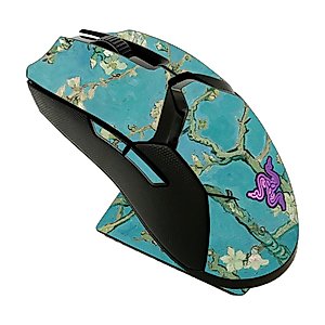 MightySkins Skin Compatible with Razer Viper Ultimate - Almond Blossom | Protective, Durable, and Unique Vinyl Decal wrap Cover | Easy to Apply, Remove, and Change Styles | Made in The USA