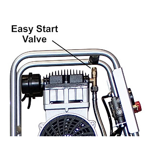 California Air Tools 10020C Ultra Quiet Oil-Free and Powerful Air Compressor, 2 HP
