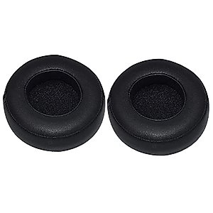 VEKEFF 2 pcs Replacement Earpads Ear Pads Cushion for Beats by Dr.Dre PRO/Detox Headphones (Black)