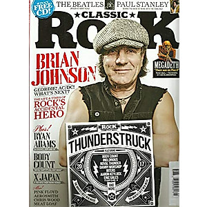 CLASSIC ROCK MAGAZINE, THUNDERS TRUCK * THE BEATLES MAY, 2017 ISSUE # 235
