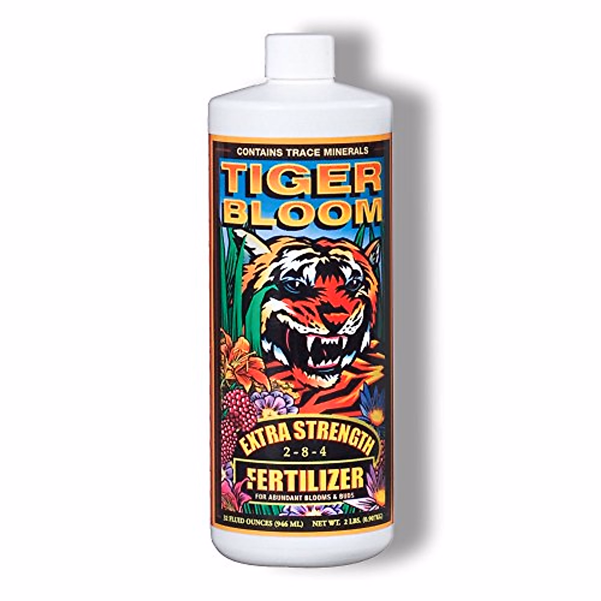 Fox Farm Liquid Nutrient Soil Trio- Pints: Big Bloom, Grow Big, Tiger Bloom (Pack of 3-16 oz. Bottles)