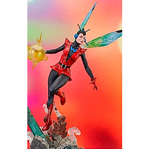 Diamond Select Toys Marvel Gallery: Wasp PVC Statue, Multicolor, 13 inches