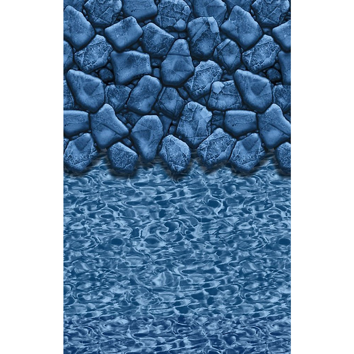 Swimline 18-Feet Round Boulder Swirl Overlap Liner