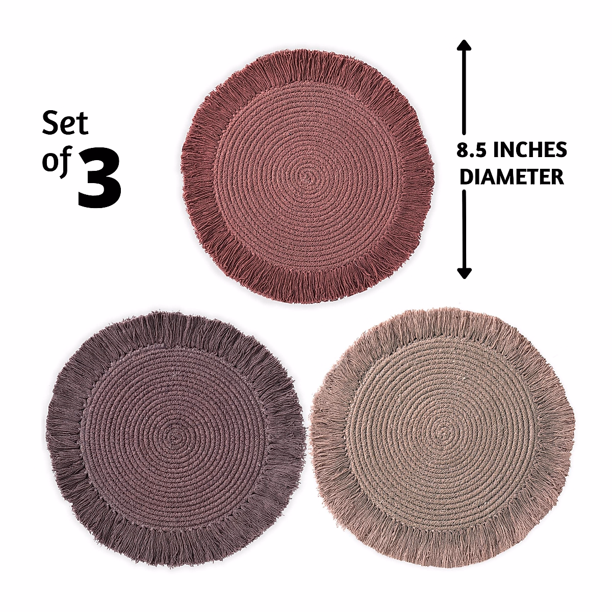 Folkulture Spoon Rest for Kitchen Counter, Spoon Holder for Stove Top or Countertop, Pot Holders for Kitchen, Hot Pads or Trivets for Hot Dishes Pots and Pans