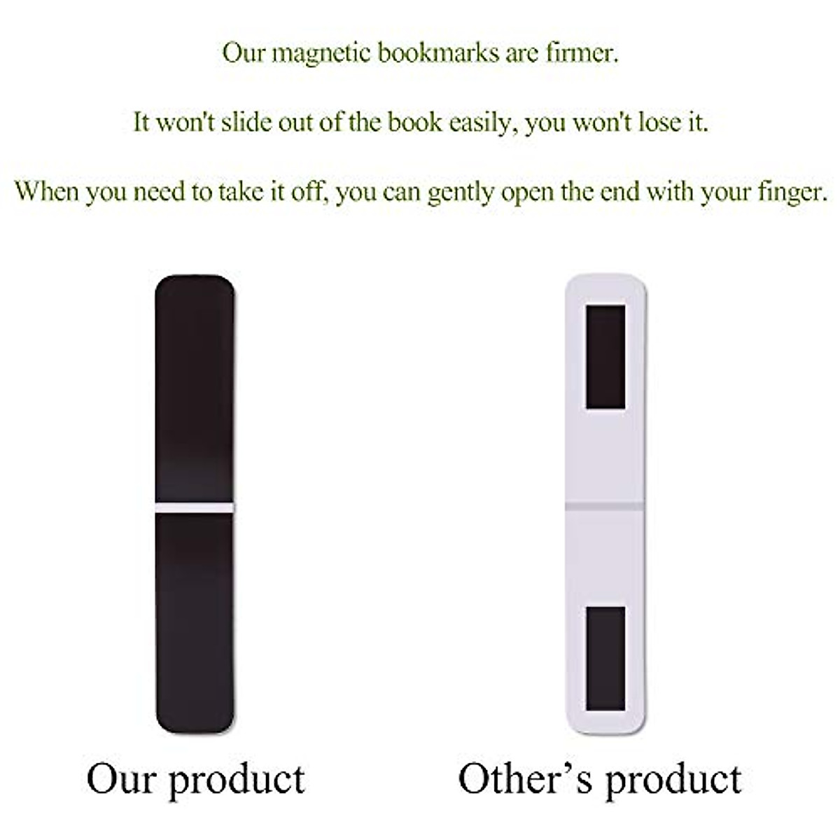 10 Pieces Magnetic Bookmarks Magnet Page Markers Assorted Book Markers Set for Students Reading (Map Syle, 2.3 x 0.8 Inch)