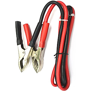 GoWISE Power 600W Pure Sine Wave Inverter 12V DC to 115V AC with 2 AC Outlets + 1 5V USB Port and 2 Clamp Cables (1200W Peak) PS1001