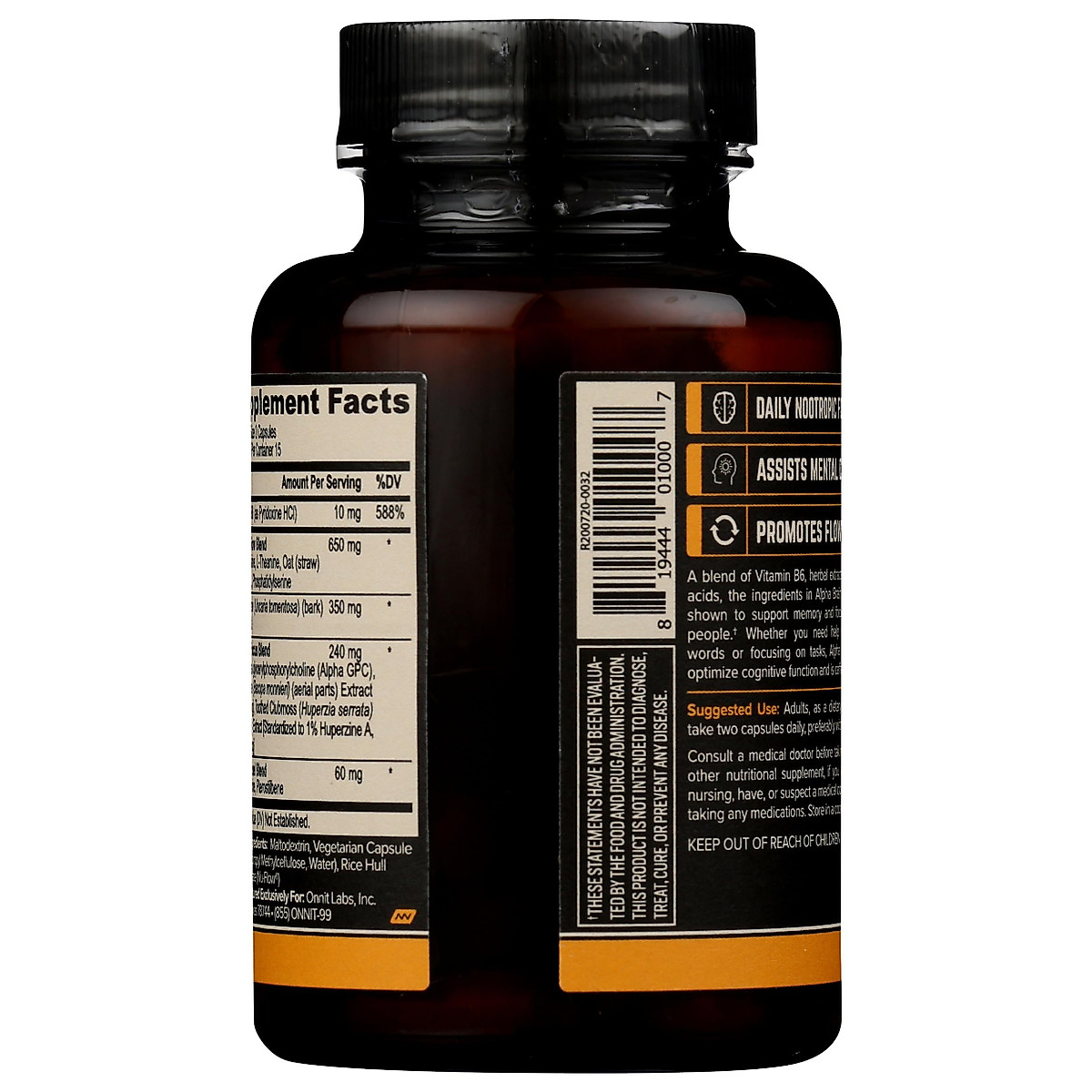 Onnit Alpha Brain Capsule 30 CP