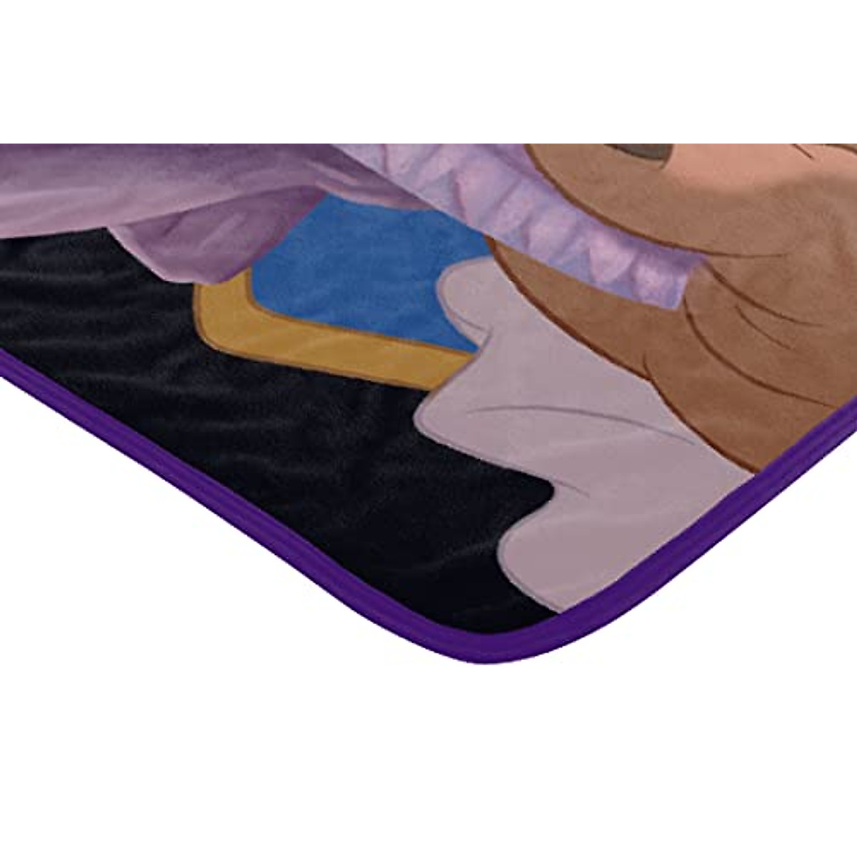 Northwest Beauty & The Beast Micro Raschel Throw Blanket, 46" x 60", True Love