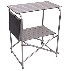 ALPS Mountaineering Utility Table, One Size, Silver