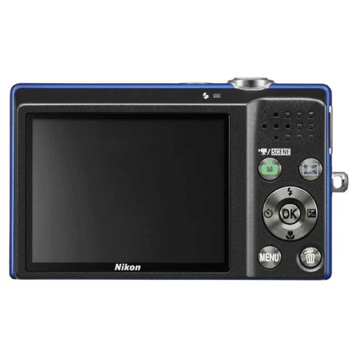 Nikon Coolpix S570 12MP Digital Camera with 5x Wide Angle Electronic Vibration Reduction (VR) Zoom and 2.7-Inch LCD (Blue)