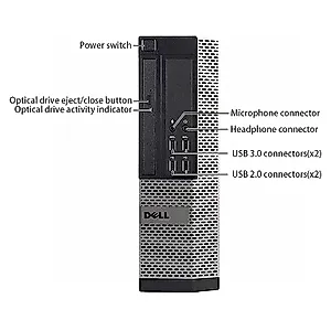 TM 9020-SFF, Intel Core i5-4570 3.2GHZ, 16GB RAM, 512GB SSD Solid State, DVDRW, 4 in 1 TM USB Hub Windows 11 Pro