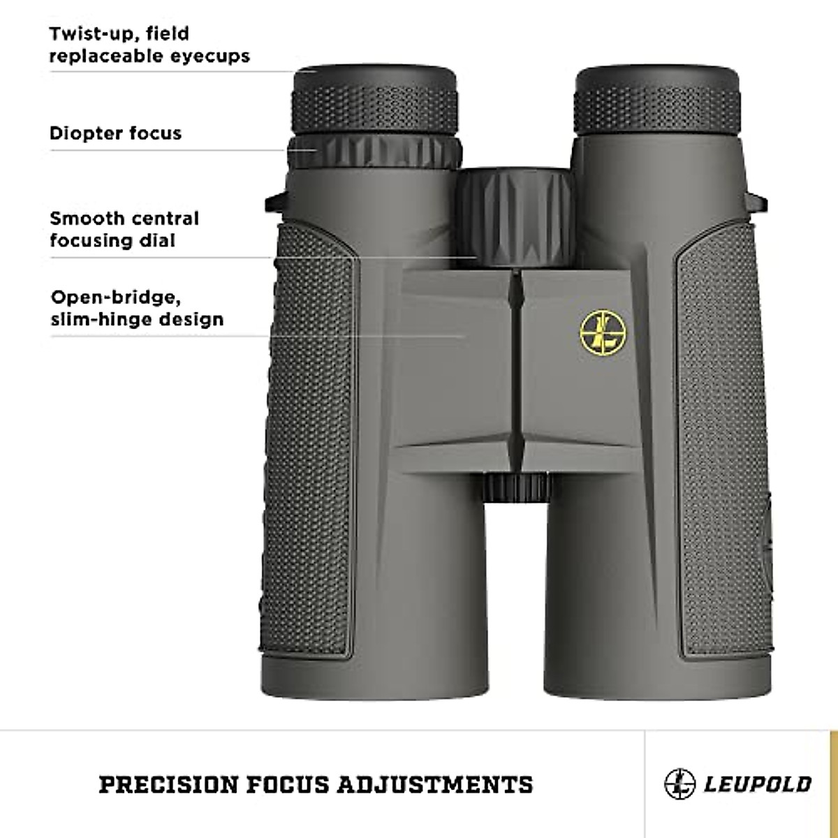Leupold BX-1 McKenzie HD Binoculars, 12x50mm (181175)