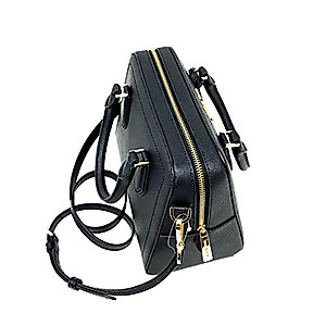 Michael Kors Ayden Medium Dome Satchel With Sling, Black