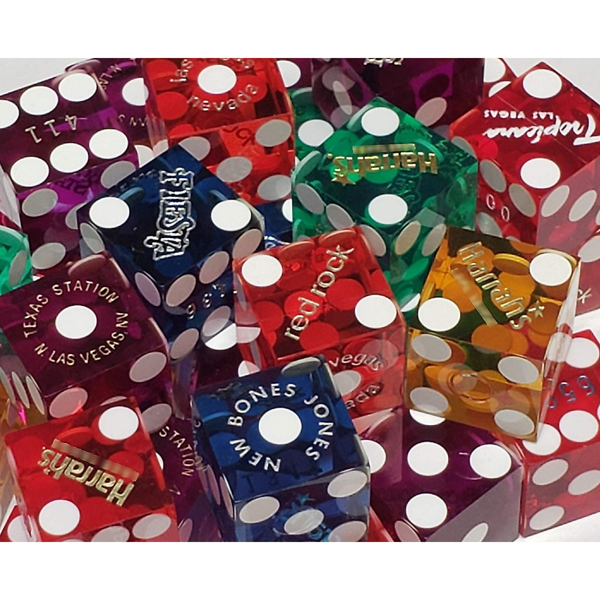 Cyber-Deals Play Like A Pro Craps Pack - Includes 2-Sided Craps & Poker Layout, Authentic Nevada Casino Table-Played Dice, Advanced Instructional Tutorial DVD