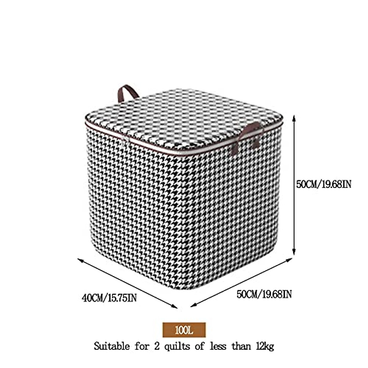 Qiopertar Clothes Storage Bag Wardrobe Sorting Storage Box Portable Storage Bag Winter Cup Storage Box 2023