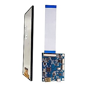 MEIFA 8.8 Inch Strip LCD Screen 1920X480 HSD088IPW1 -Compatible Driver Board Second Monitor Aida64 Sub Display