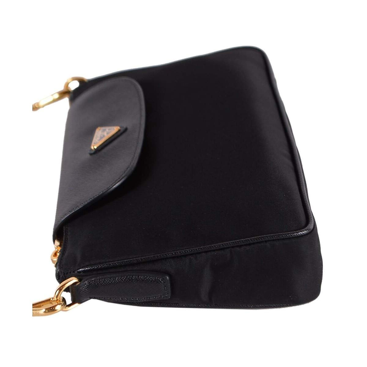 Prada Black Nylon Saffiano Crossbody