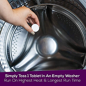 Rejuvenate Washing Machine Cleaner & Deodorizer Tablets 3 Months Supply (3 Tablets)