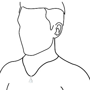 Starborn Petalite Crystal Raw Stone Pendant in Fine Sterling Silver