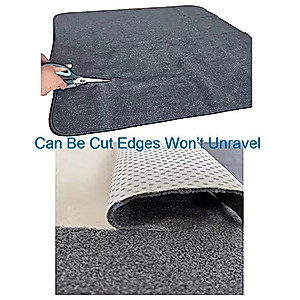 2PCS Non-Slip Pee Pads for Dogs 54" x 54", Washable Puppy Pads with Fast Absorbent, Reusable, Waterproof Rug for Training, Whelping, Housebreaking, Incontinence for Dog Playpen