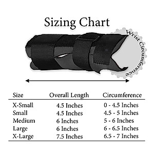 Rehabilitation Advantage Pediatric Breathoprene Soft Foam Wrist Brace, X-Large Left