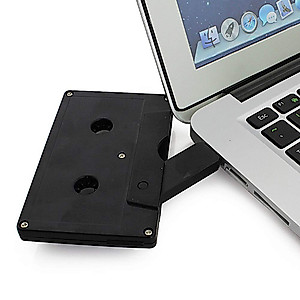 64GB USB 2.0 Flash Drive Black Cassette Tape Shape Memory Stick Flash Drive Pendrive Thumb Drive Jump Drive U Disk