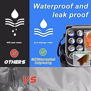 ESPXBOX Food Delivery Backpack with 4 Cup Holder, Insulated Pizza Delivery Bag for Delivery Bike, Large Leakproof Delivery Bags for Hot/Cold Food for Uber Eats, Doordash, Postmates（Black）