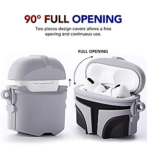 Case Cover with Keychain for AirPods Pro, Silicone Earbud Cover with Keychain for Airpods Pro (for AirPods Pro)