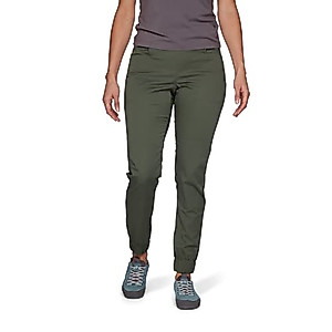 Black Diamond Womens Notion SP Pants Casual Stretch Cotton Pants, Port, Small