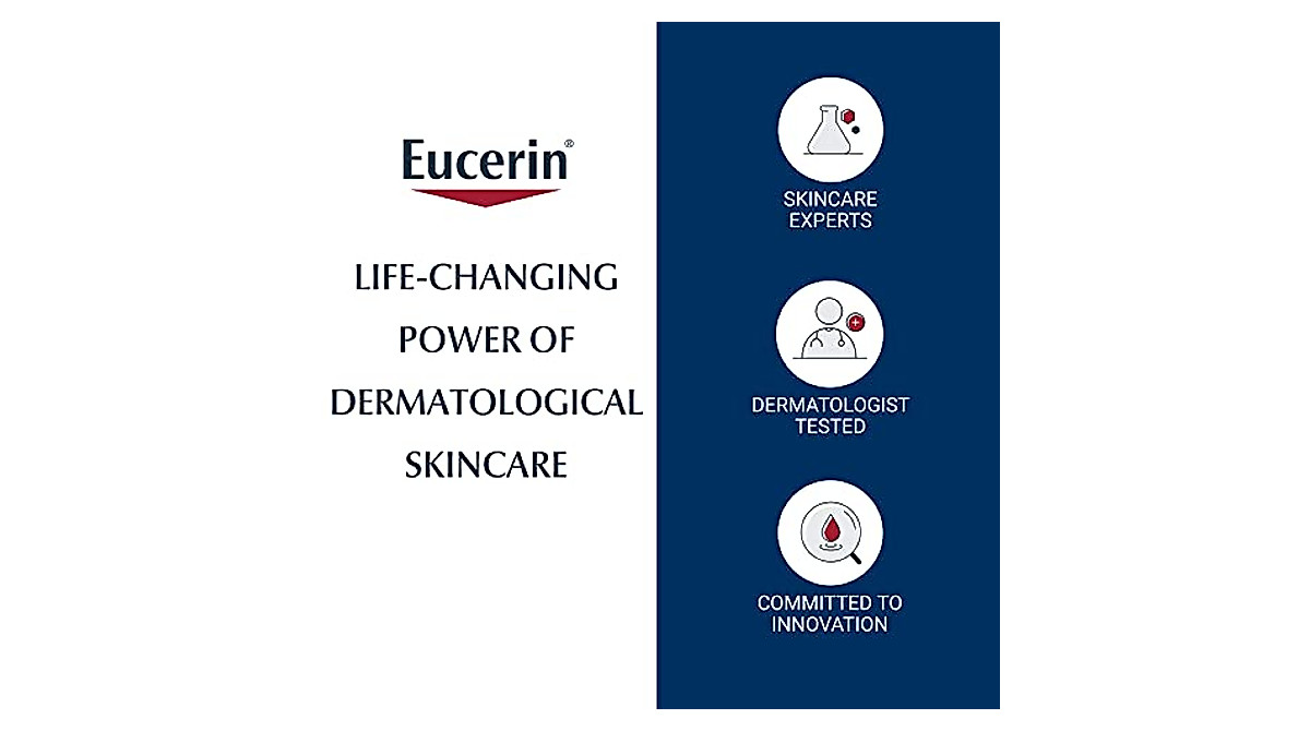 Eucerin 5% Urea Face Cream: Relieve Dry, Sensitive & Itchy Skin