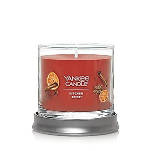 Yankee Candle Kitchen Spice Scented, Signature 4.3oz Small Tumbler Single Wick Candle, Over 20 Hours of Burn Time