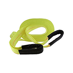 ABN Tow Strap with Reinforced Loops 2in x 30ft Vehicle Recovery Rope 16,000 lbs Pound Capacity Recovery Strap