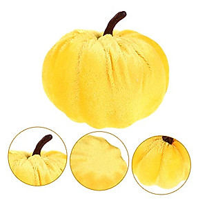 ABOOFAN 12 pcs Fake Faux Pumpkin Wedding Desktop Ornament Pumpkin Sculpture Little Pumpkin Pumpkin Foam Crafts Halloween Fake Figurines Home Decor Decorations Display Ornaments Vegetable