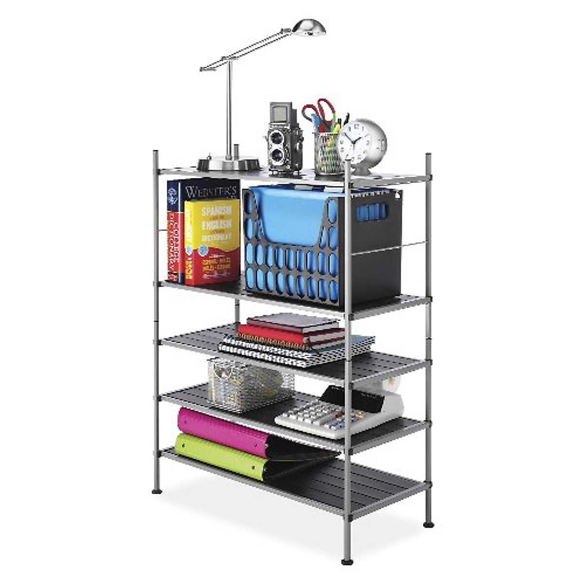 Whitmor 3 Tier Closet Storage Shelves - Shoe Rack and Home Organizer