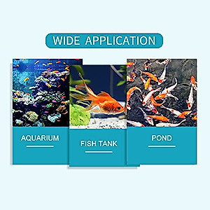 PULACO Aquarium Fish Tank Test Strips (6 in 1)100 Count for Fresh Water and Salt Water