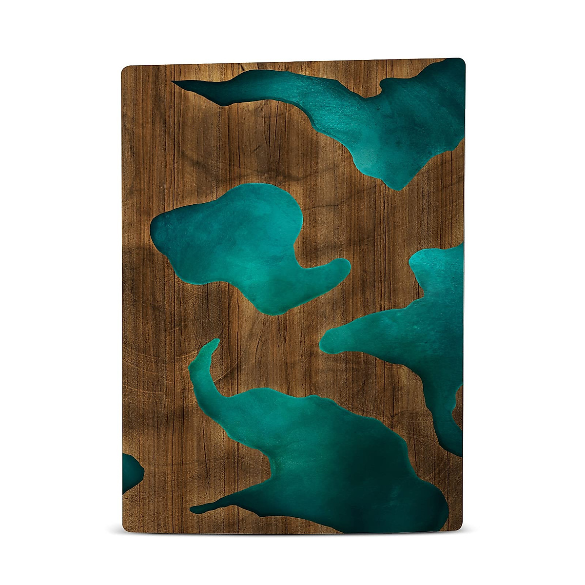 Head Case Designs Officially Licensed Alyn Spiller Aqua Art Mix Vinyl Faceplate Sticker Gaming Skin Case Cover Compatible with Sony Playstation 5 PS5 Disc Edition Console & DualSense Controller