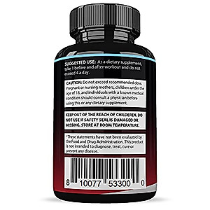 (2 Pack) XL Real Muscle Gainer Max 1600MG All Natural Advanced Men's Heath Formula 120 Capsules