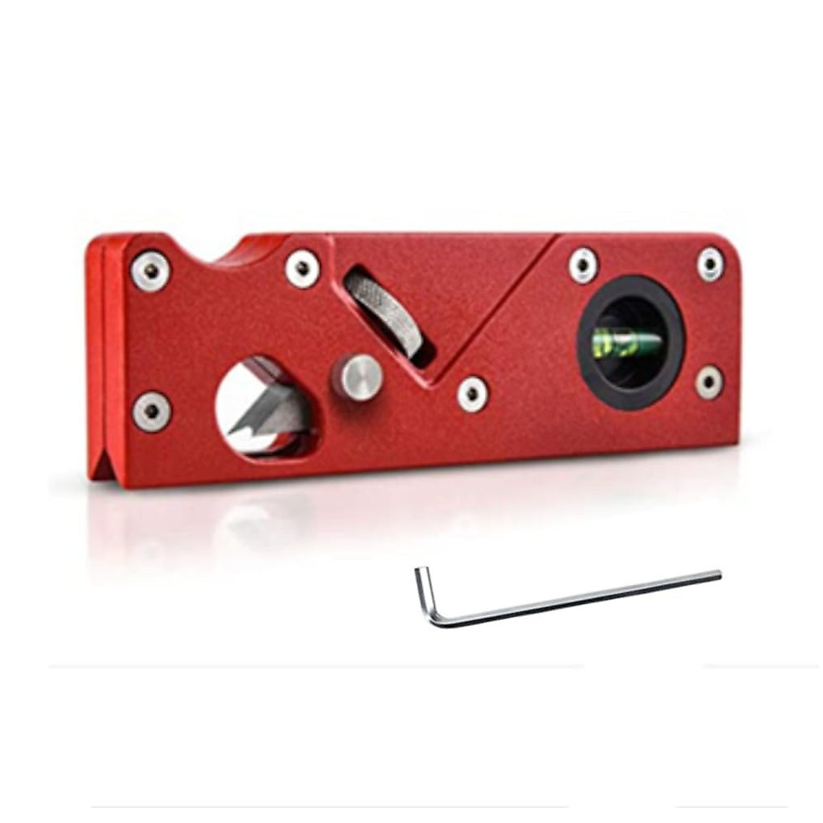 szhdxsy, Wood Planar carpenter's edge trimming tool, suitable for manual chamfering and planing of wood quick trimming,for Quick Edge Trimming and Chamfering,red