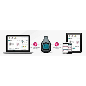 Fitbit Zip Wireless Activity Tracker in Magenta