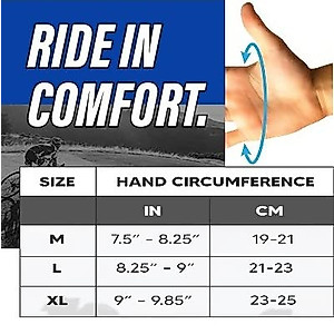 LuxoBike Cycling Gloves Mens Road Bike Gloves for Men-[5MM Gel Pad] Specialized Biking Gloves-[Ultra Breathable] Half Finger Road Bike Bicycle Gloves-[Silicone Antislip] for Cycling