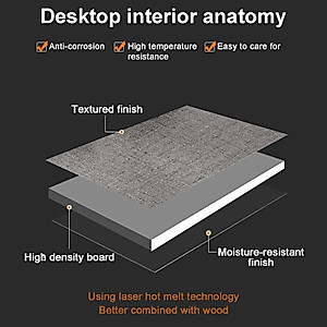 Reception Table and Chair Combination Coffee Table and Chair Set Business Conference Room Coffee Table, Suitable for Lounge L80*W80*H75cm/L31.4*W31.4*H29.5in Q
