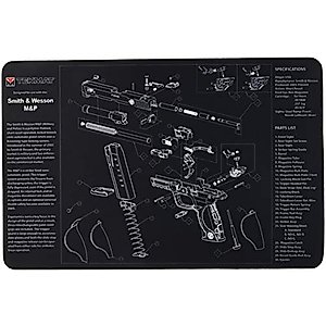 TekMat for use with Smith & Wesson M&P Black, 11"x17"