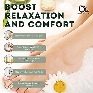 Tropical Apothecary Ola 6 Inch Lomi Stick - Traditional Hawaiian Massage Carved Sticks Made of Guava or Waiwi Wood