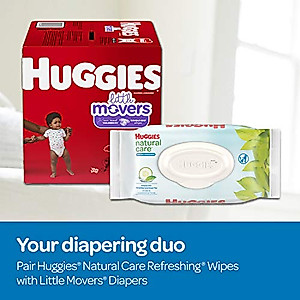 HUGGIES Refreshing Clean Baby Wipes, 172 Count (Pack of 2), 352 Total Wipes