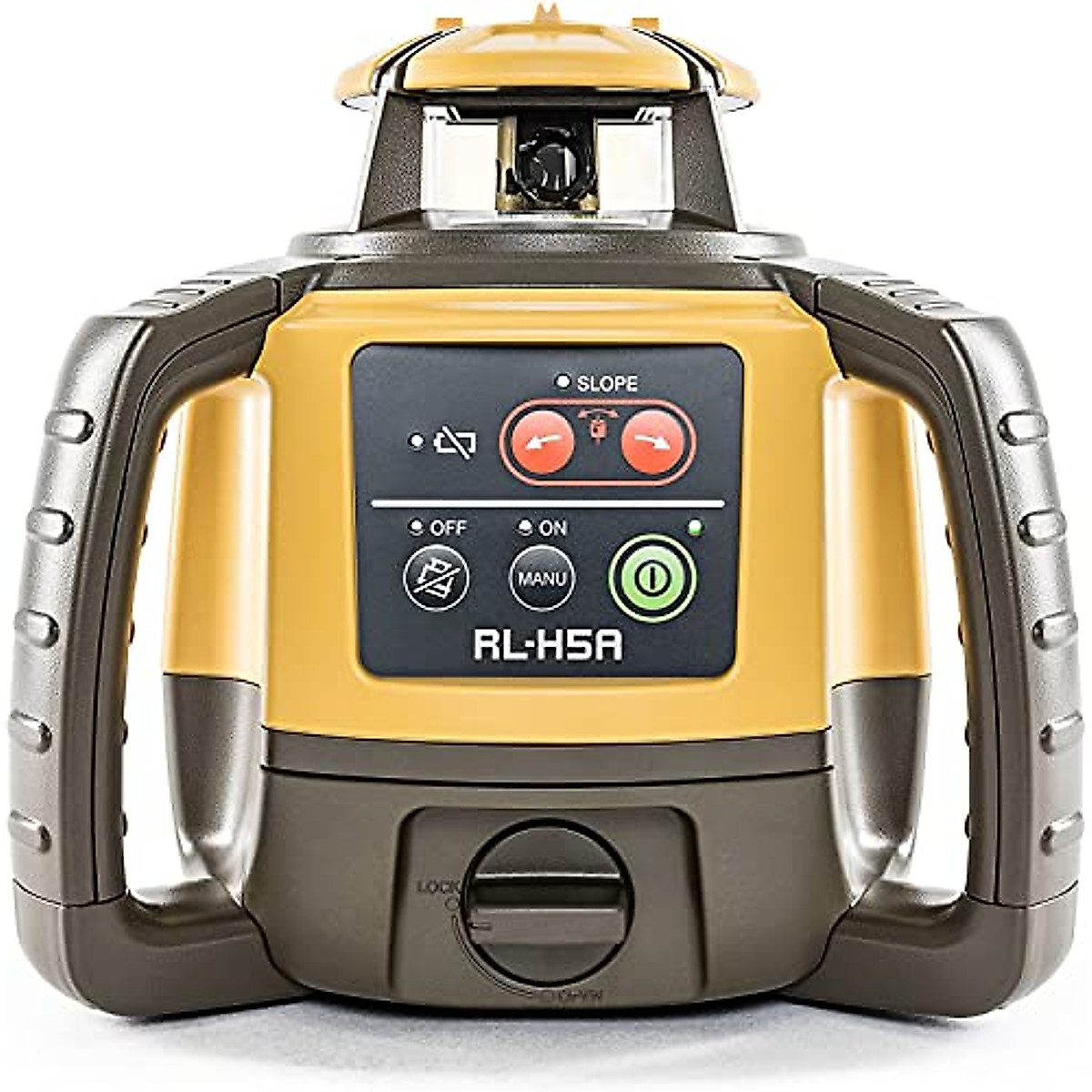 Topcon RL-H5A Self Leveling Horizontal Rotary Laser with Bonus EDEN Field Book, IP66 Rating Drop, Dust, Water Resistant, 800m Construction Laser, Includes LS-80L Receiver, Detector Holder, Soft Case
