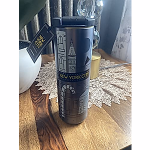 Starbucks New York City Stainless Steel Tumbler, 16 Oz