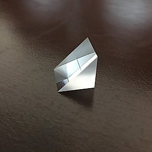 Right Angle Prism N-BK7 (K9) Optical Components Glass for Precision Optical Instruments (20x20x20mm)
