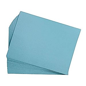 Colorations Construction Paper, Sky Blue,12 inches x 18 inches,200 Sheets,Heavyweight Construction Paper,Crafts,Art,Kids Art,Painting,Coloring,Drawing,Creating,Paper,Art Project,All Purpose