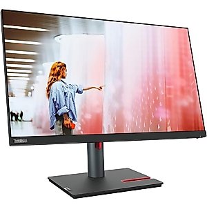 Lenovo ThinkVision P24q-30 24" Class WQHD LCD Monitor - 16:9 - Raven Black