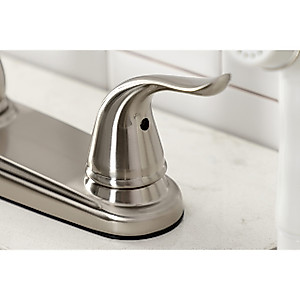 Kingston Brass KB798YL Yosemite 8" Centerset Kitchen Faucet, Brushed Nickel